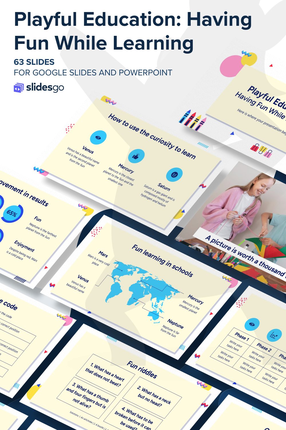 Playful Education: Having Fun While Learning | Google Slides
