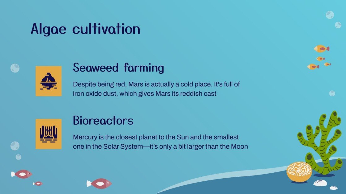 Biology Activities for Middle School: Algae | Google Slides