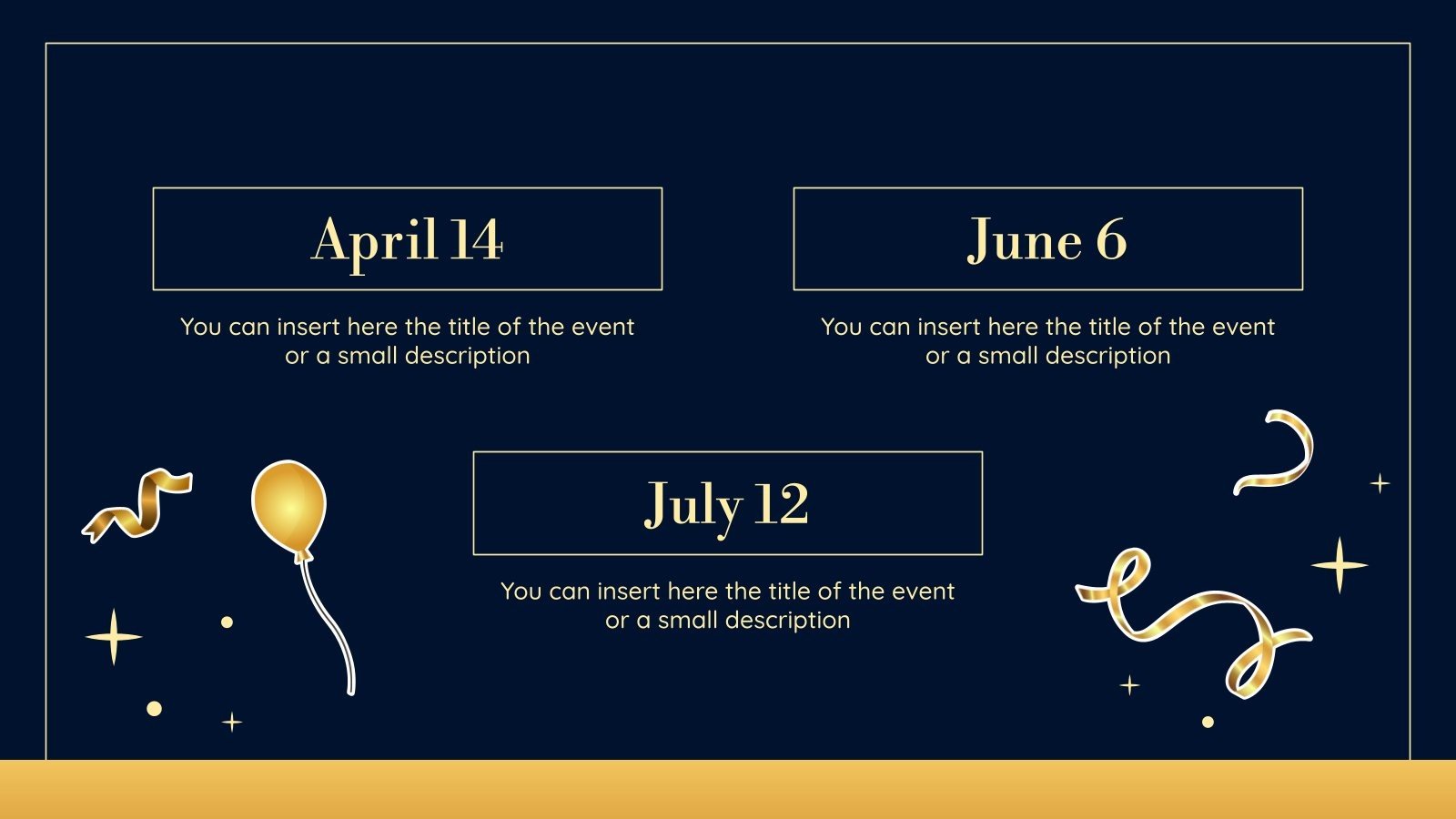 Social Event Invitation Newsletter