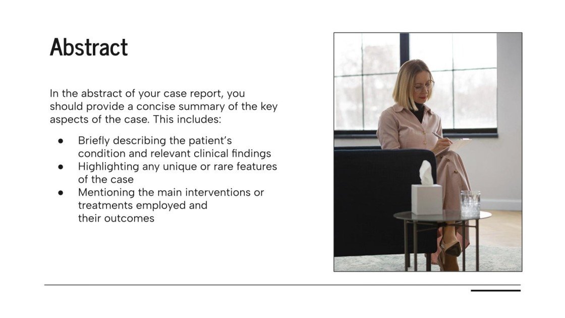 Psychiatry Case Report | Google Slides & PowerPoint