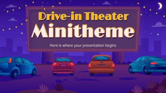 Drive-in Theater Minitheme | Google Slides & PowerPoint