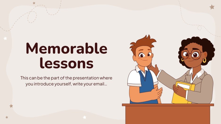 My Favorite Teacher | Google Slides & PowerPoint