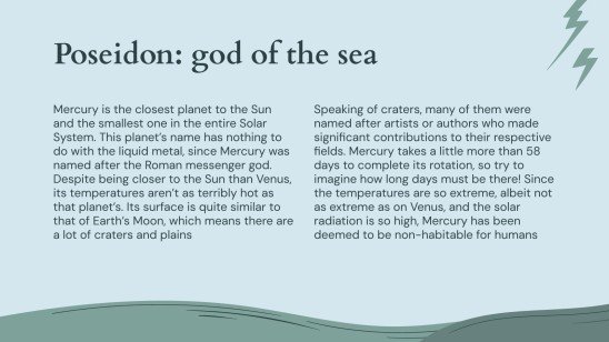 Greek God: Poseidon | Google Slides & PowerPoint