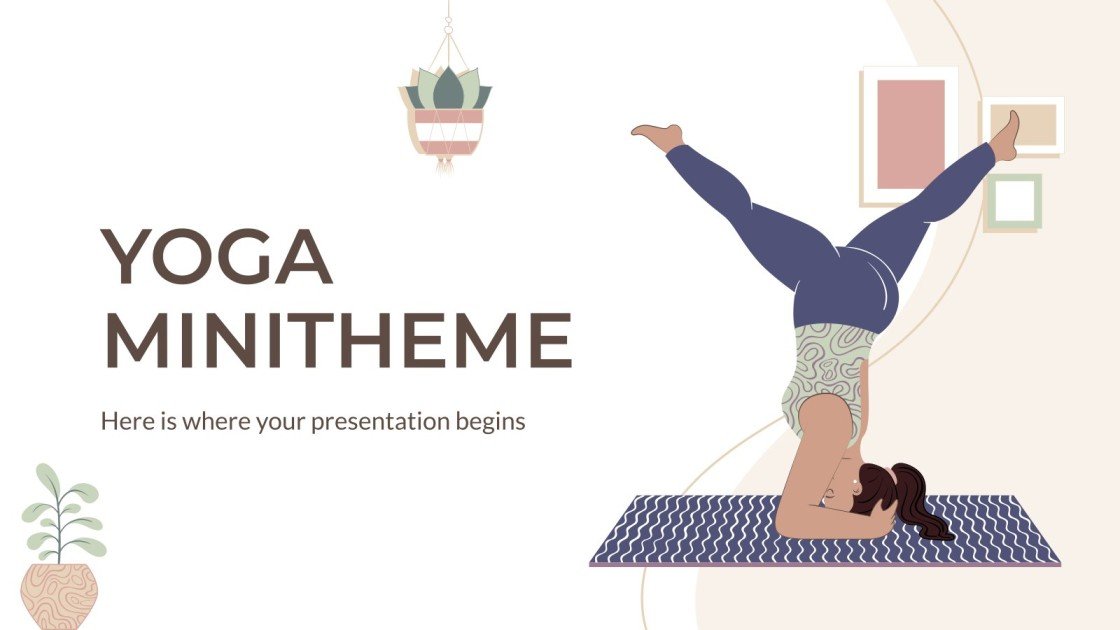 Yoga Minitheme | Google Slides & PowerPoint template