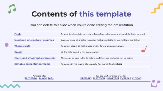 Music Subject: Music Notes | Google Slides & PowerPoint