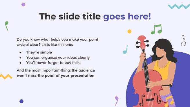 Music Subject: Music Notes | Google Slides & PowerPoint