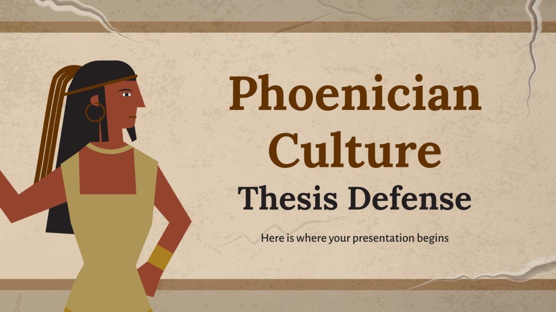 Phoenician Culture Thesis Defense | Google Slides & PPT