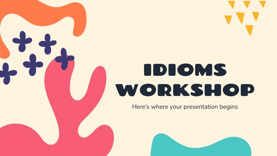Idioms Workshop Google Slides theme & PowerPoint template
