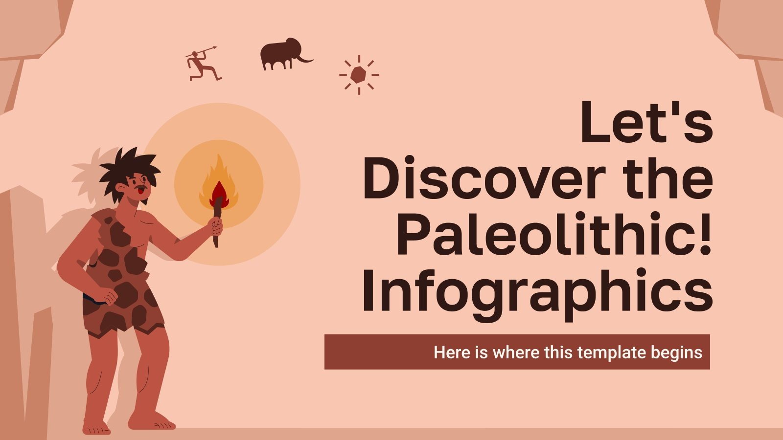 Let's Discover the Paleolithic! Infographics | Google Slides