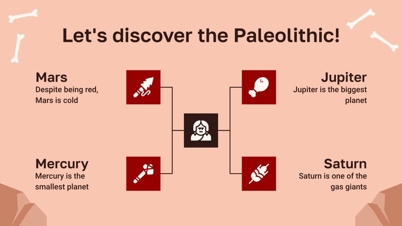 Let's Discover the Paleolithic! Infographics | Google Slides