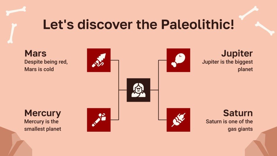 Let's Discover the Paleolithic! Infographics | Google Slides