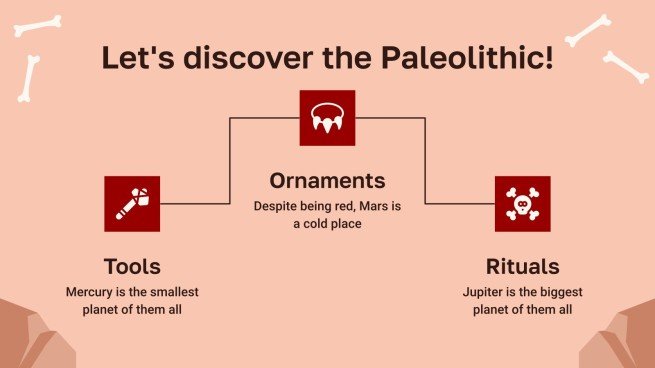 Let's Discover the Paleolithic! Infographics | Google Slides
