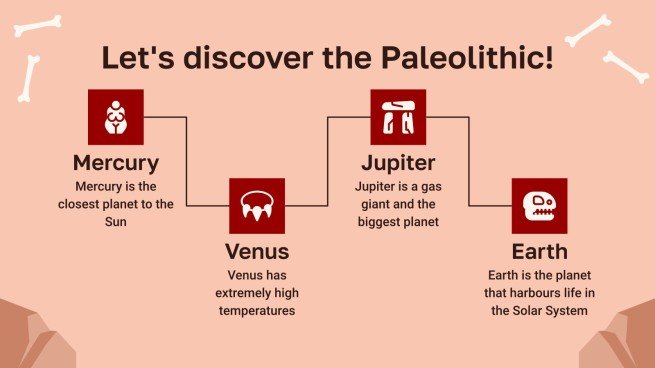 Let's Discover the Paleolithic! Infographics | Google Slides