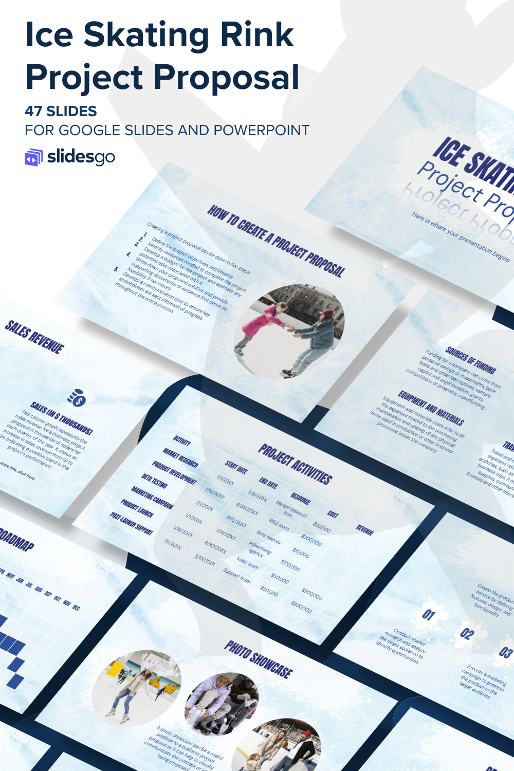 Ice Skating Rink Project Proposal | Google Slides & PPT