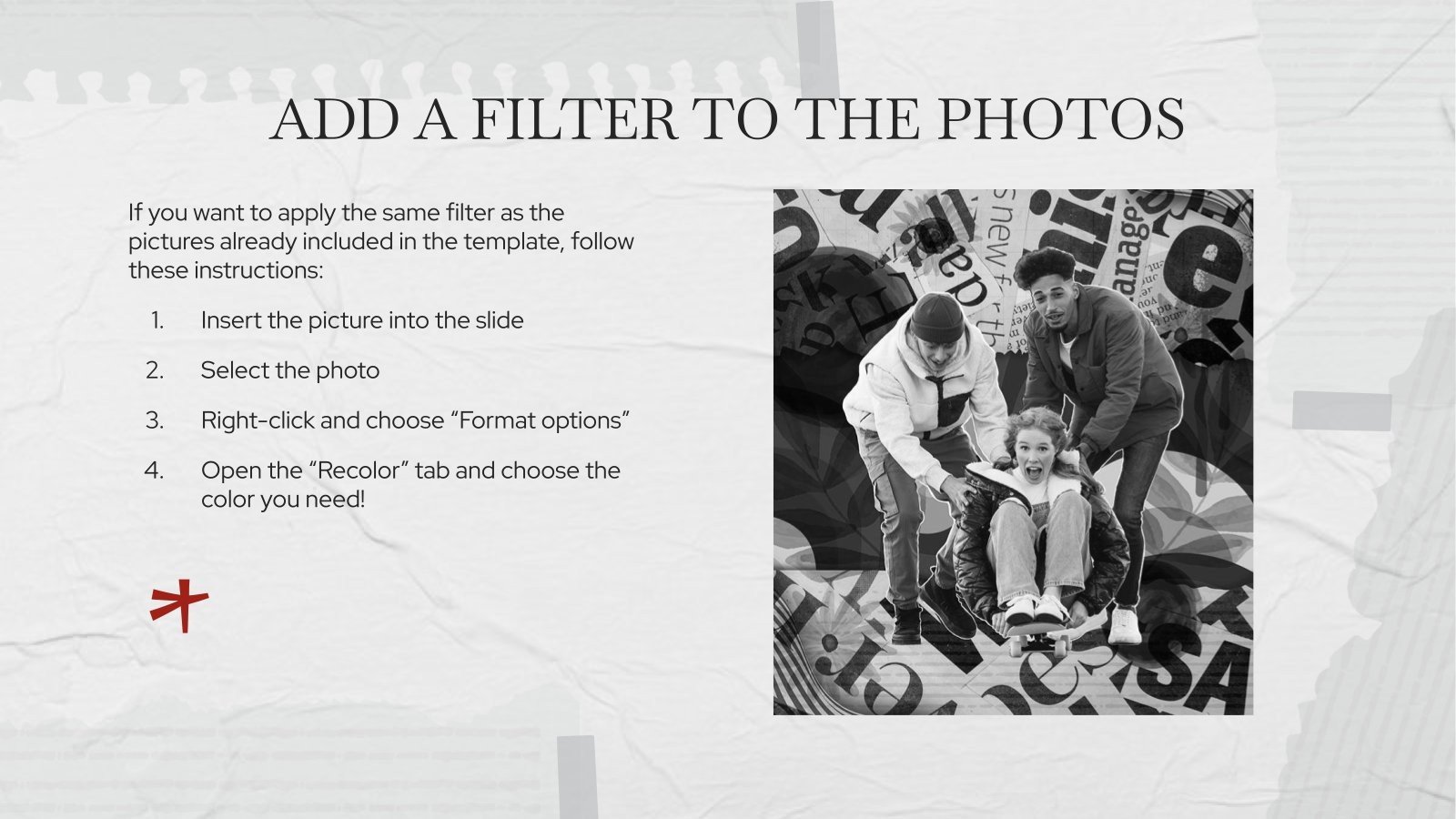 Grunge Collage and Scribbles Style Social Media Strategy