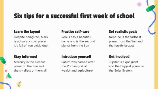 First Week of School | Google Slides & PowerPoint template