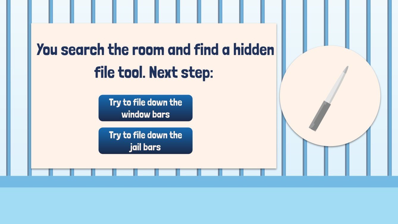 Prison Break Game! | Google Slides & PowerPoint