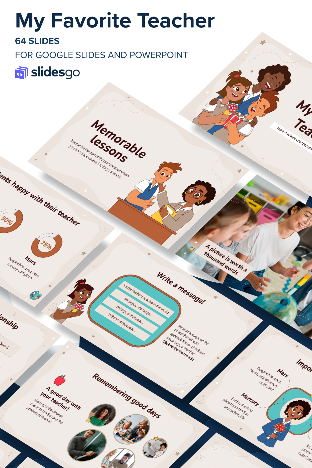 My Favorite Teacher | Google Slides & PowerPoint