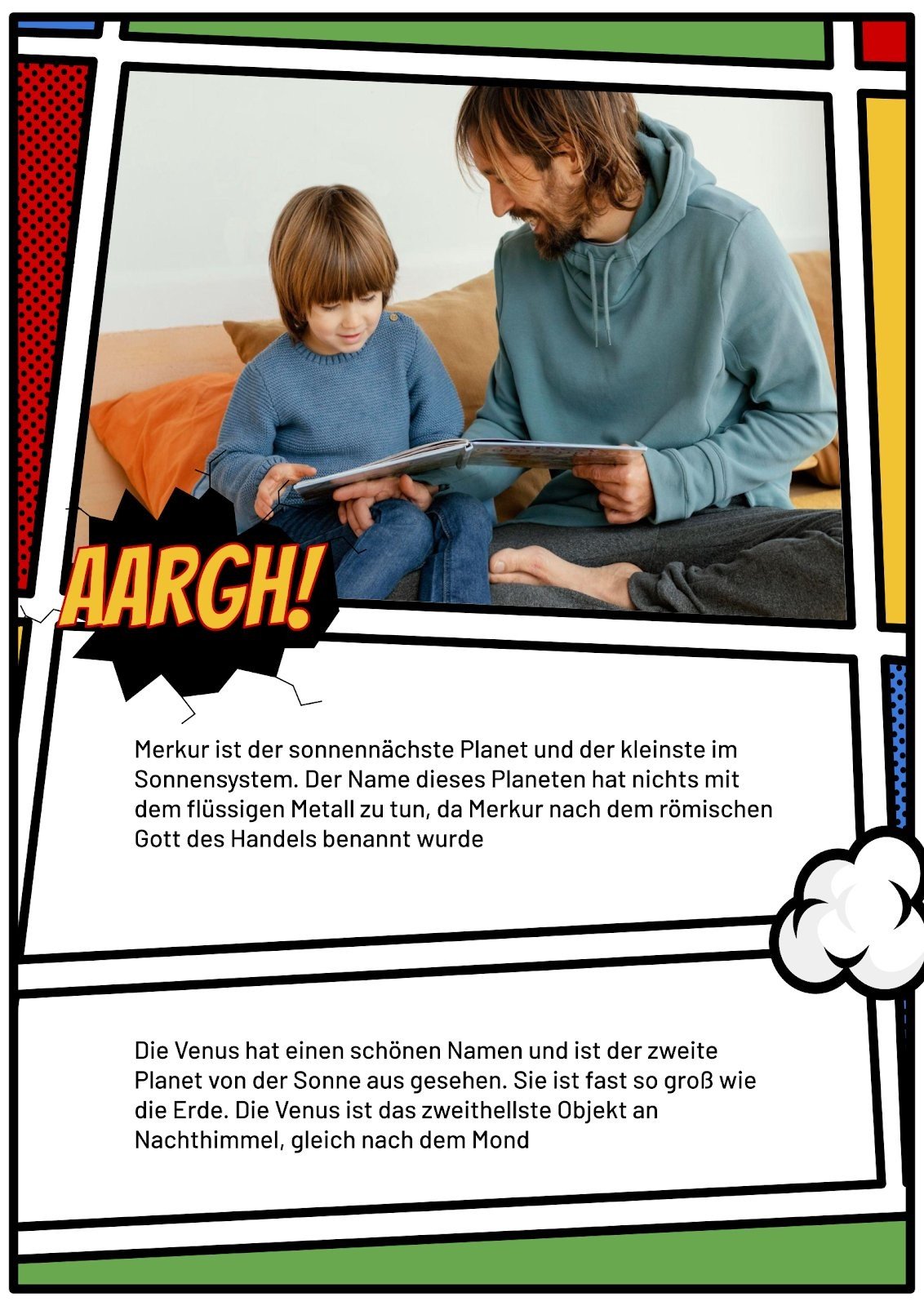 Comic Style Storybook | Google Slides & PowerPoint