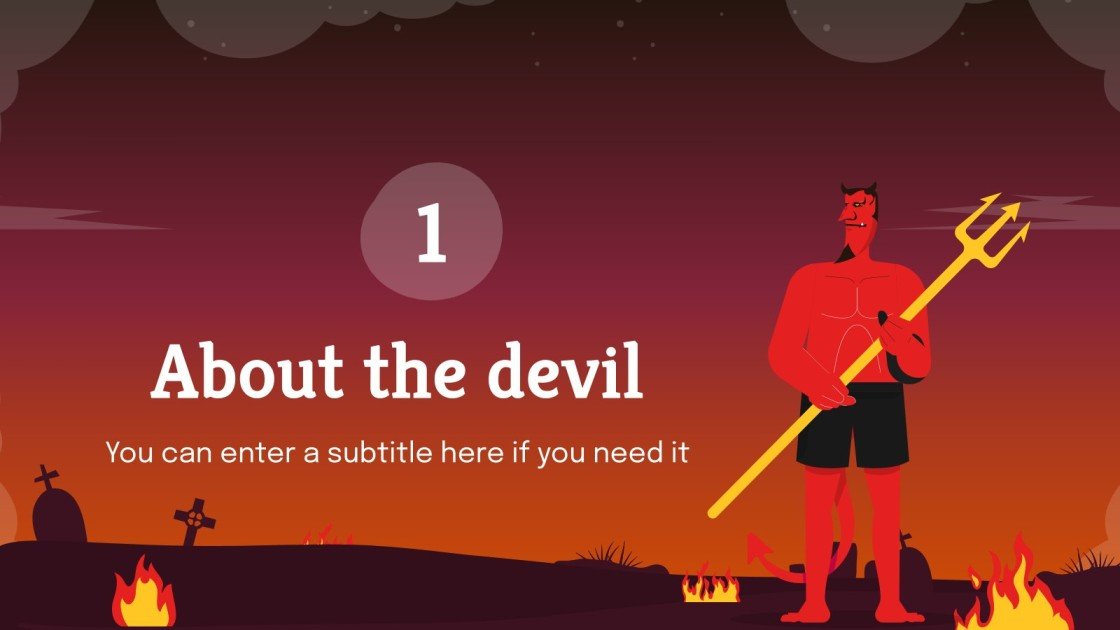 The Role of the Devil in Religion | Google Slides & PPT