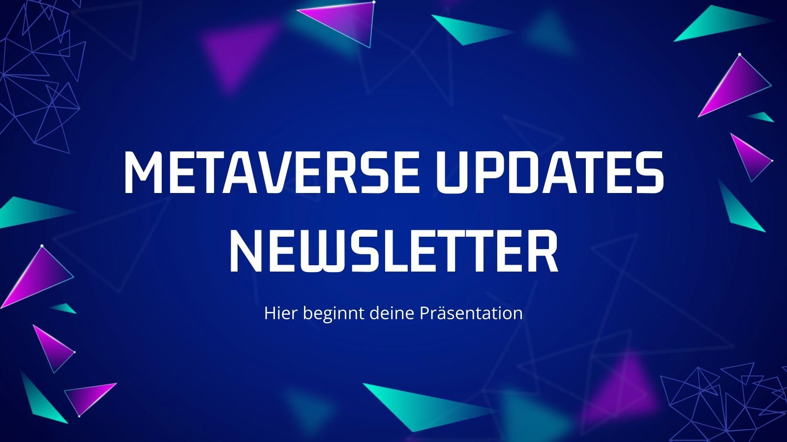 Plantillas gratis para Newsletter en Google Slides y PowerPoint