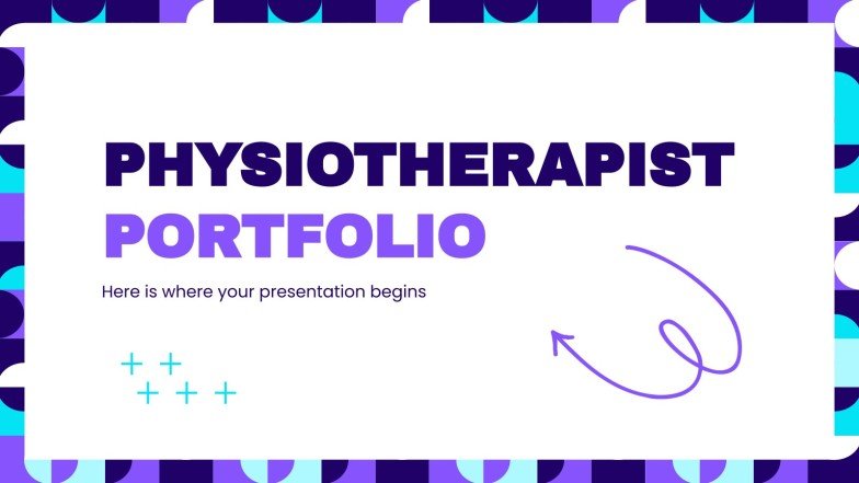 Physiotherapist Portfolio | Google Slides & PowerPoint