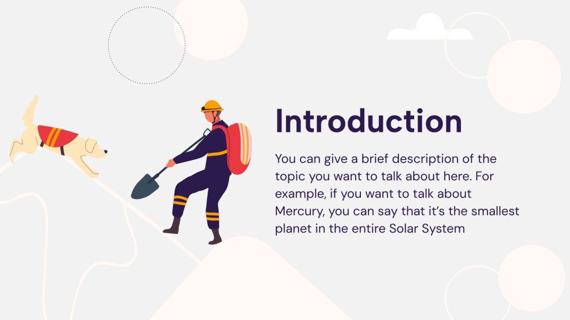 Rescue and Disaster Management Workshop | Google Slides