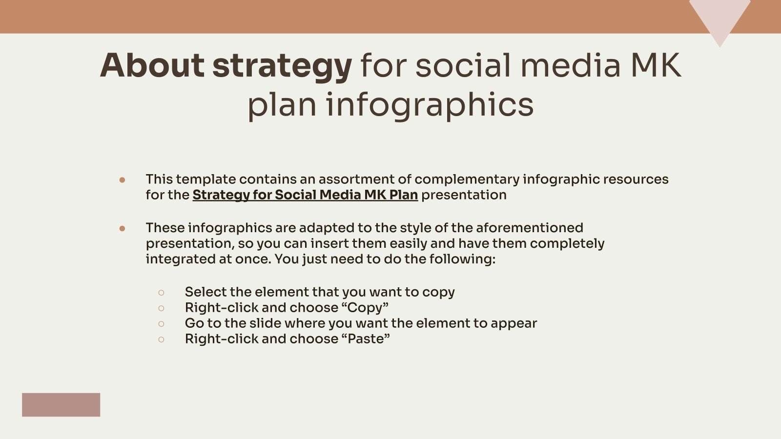 Strategy for Social Media MK Plan Infographics