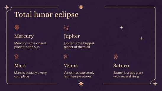 Solar and Lunar Eclipse Theme | Google Slides & PPT