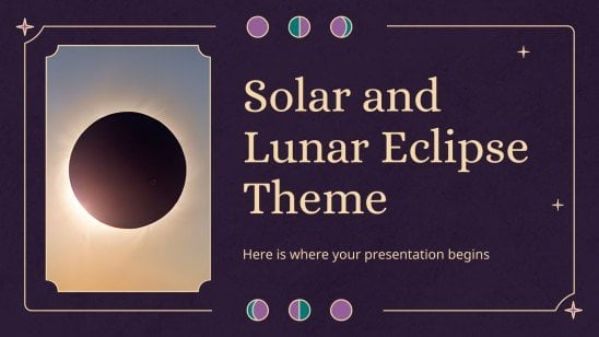 Solar Eclipse Google Slides themes and PowerPoint templates