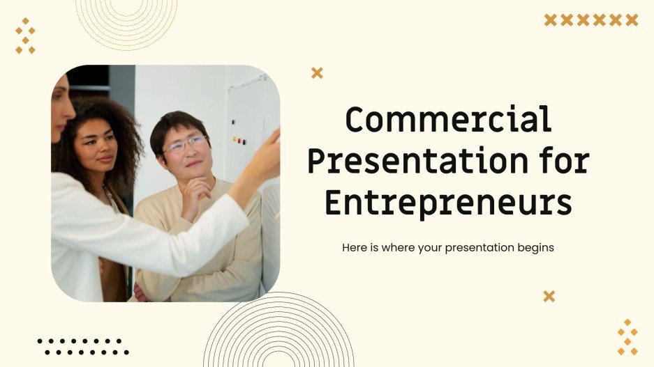 Commercial Presentation for Entrepreneurs | Google Slides