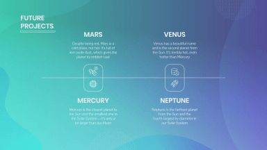 Abstract Business Meeting Google Slides and PPT Template