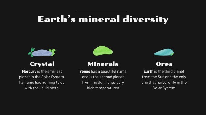 Science Subject for High School: Types of Minerals