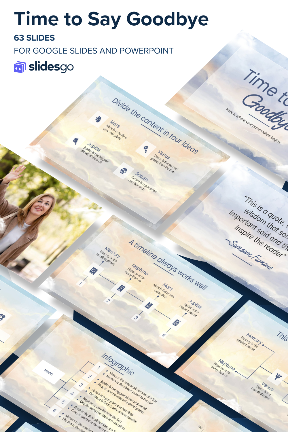 Time to Say Goodbye | Google Slides & PowerPoint