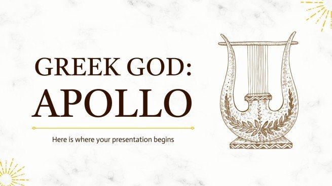 Greek God: Apollo | Google Slides & PowerPoint template