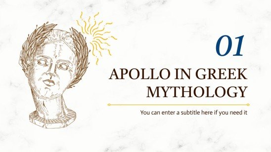 Greek God: Apollo | Google Slides & PowerPoint template