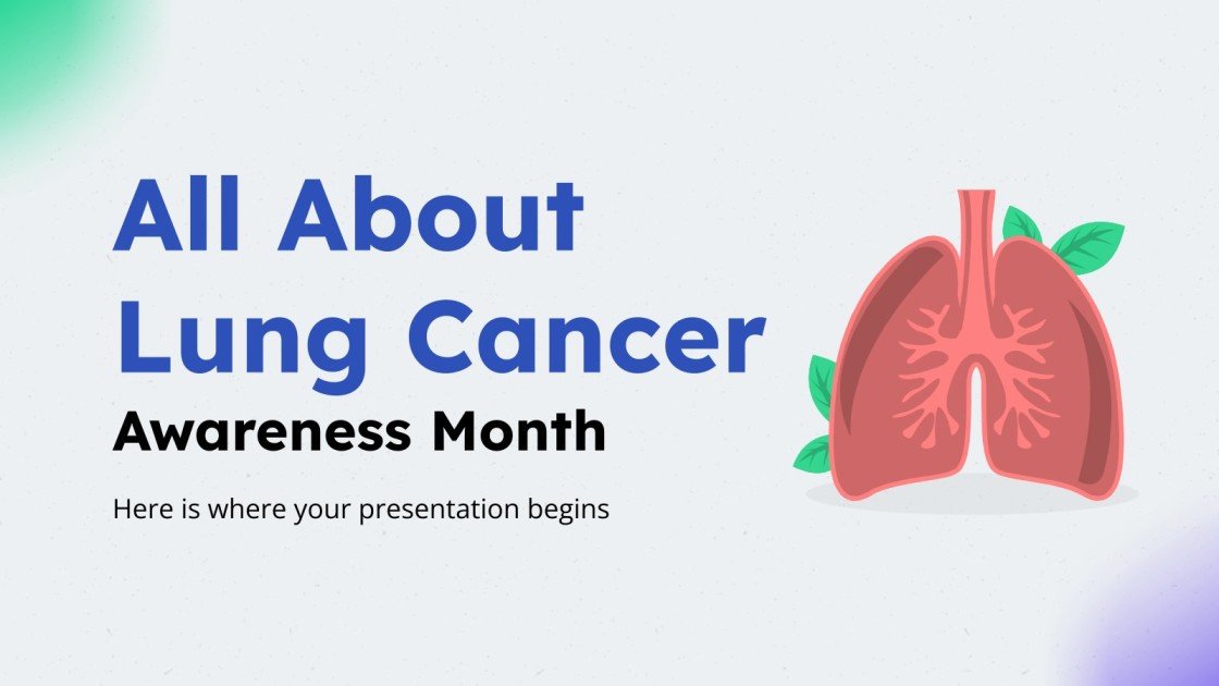 Plantillas gratis sobre el Cáncer para Google Slides y PowerPoint