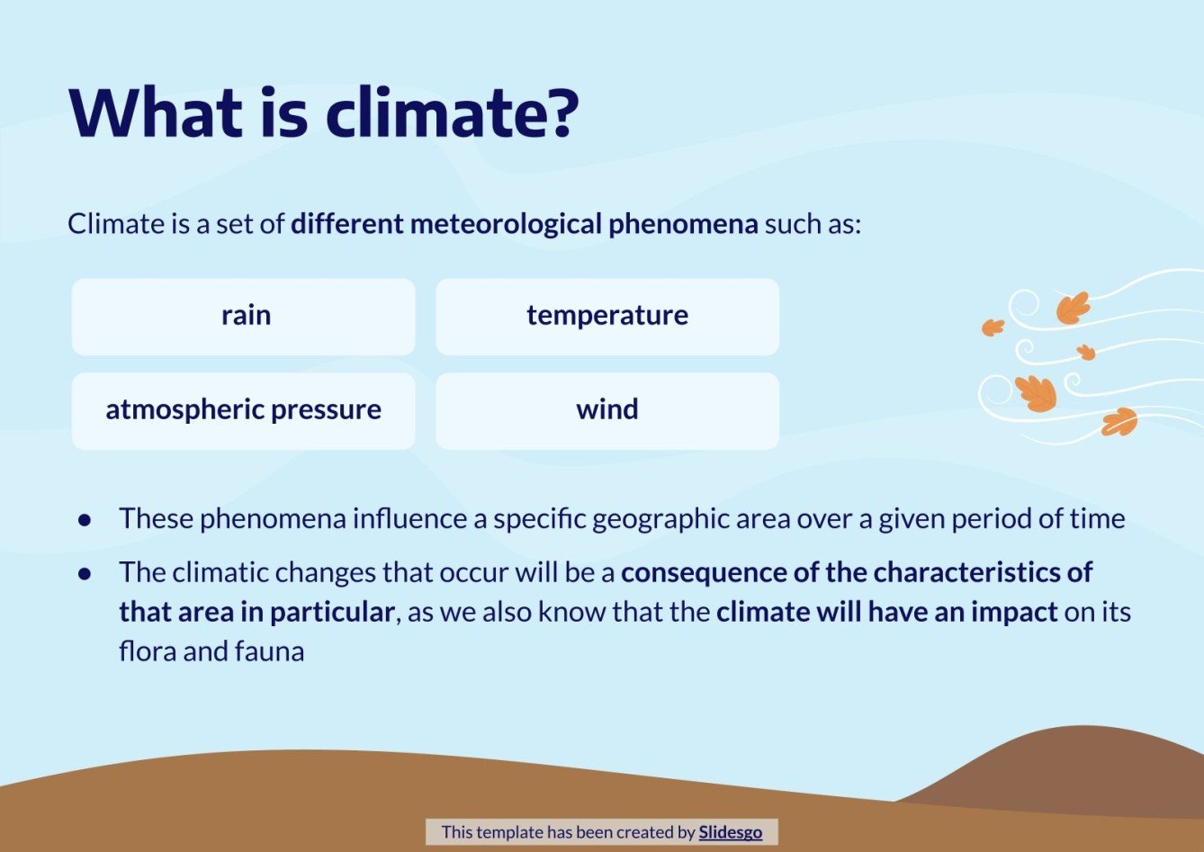 What Is Climate? | Google Slides & PowerPoint template