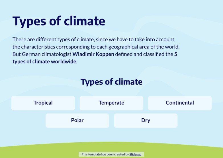 What Is Climate? | Google Slides & PowerPoint template