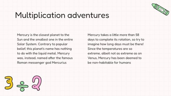 Multiplication and Division Facts - Mathematics - 3rd Grade