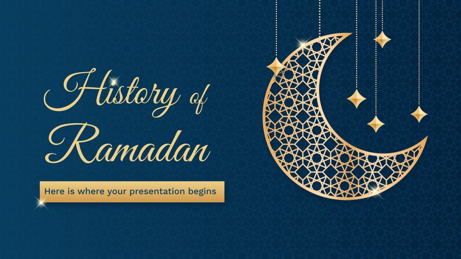 History of Ramadan | Google Slides & PowerPoint
