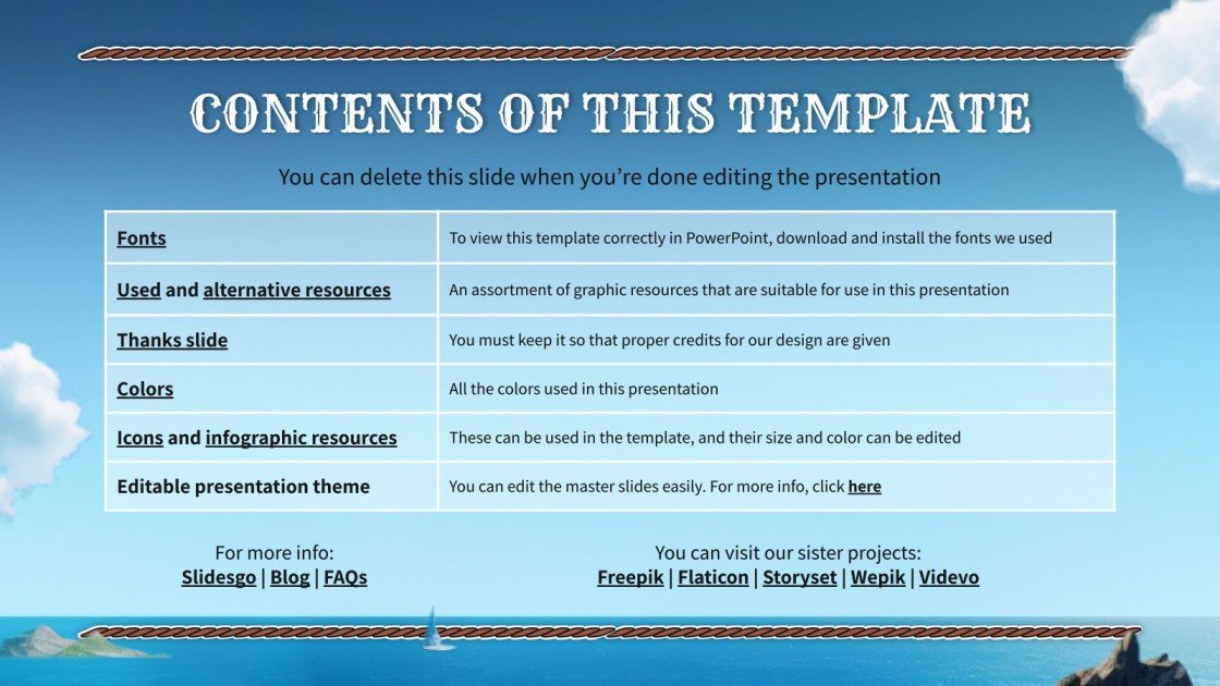 A Pirate's Dream | Google Slides & PowerPoint template