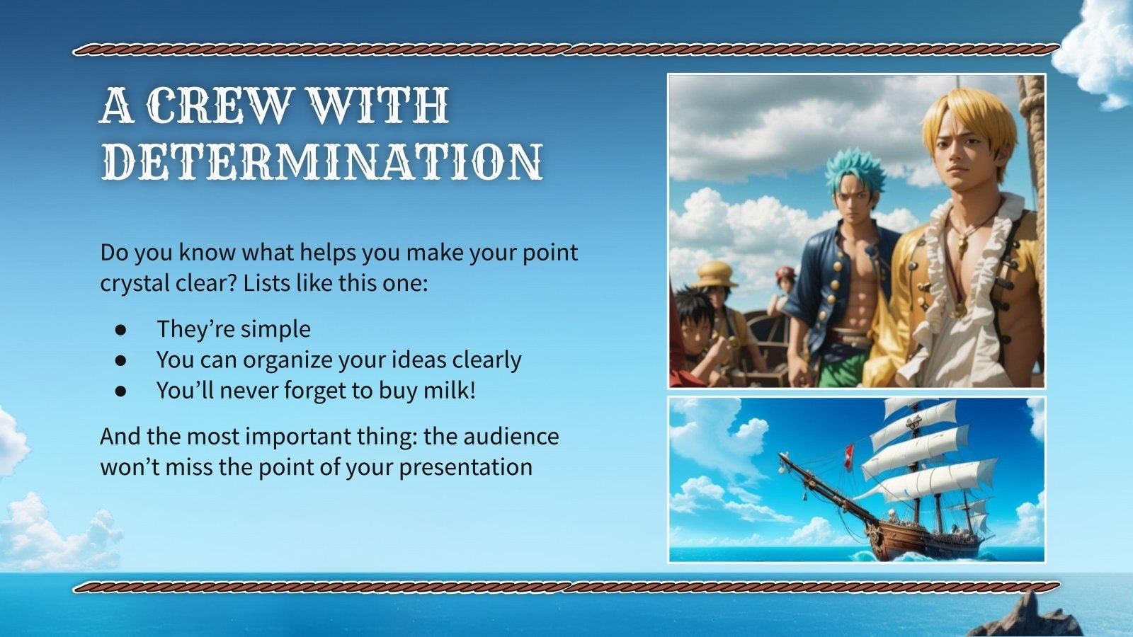 A Pirate's Dream | Google Slides & PowerPoint template