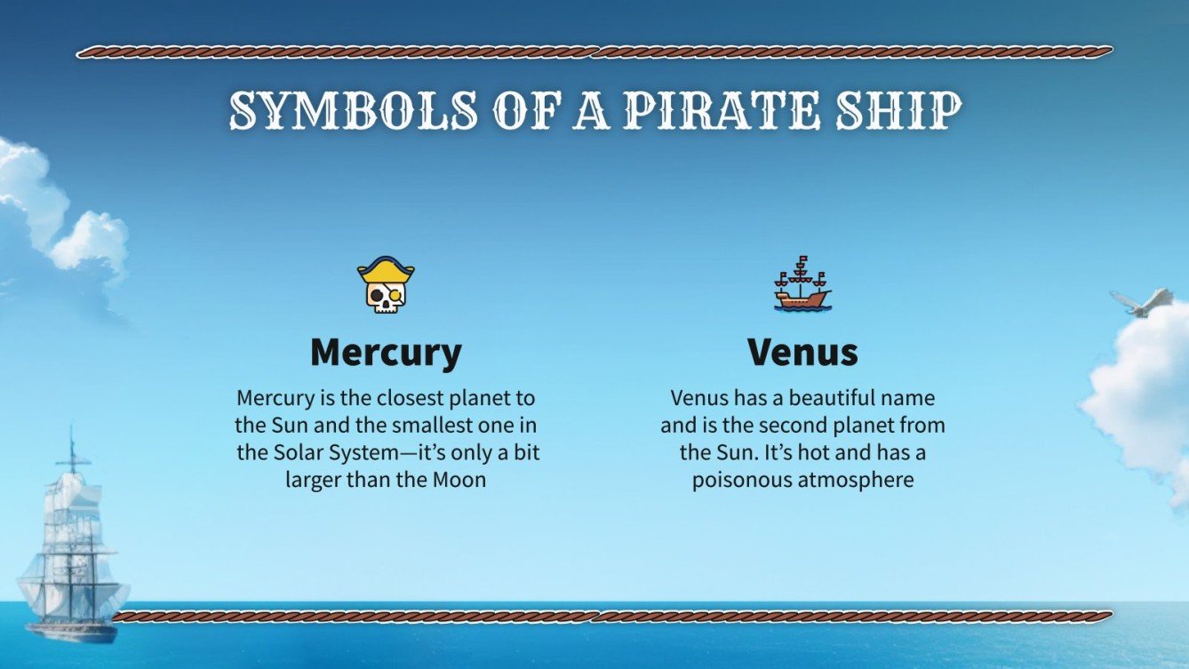 A Pirate's Dream | Google Slides & PowerPoint template