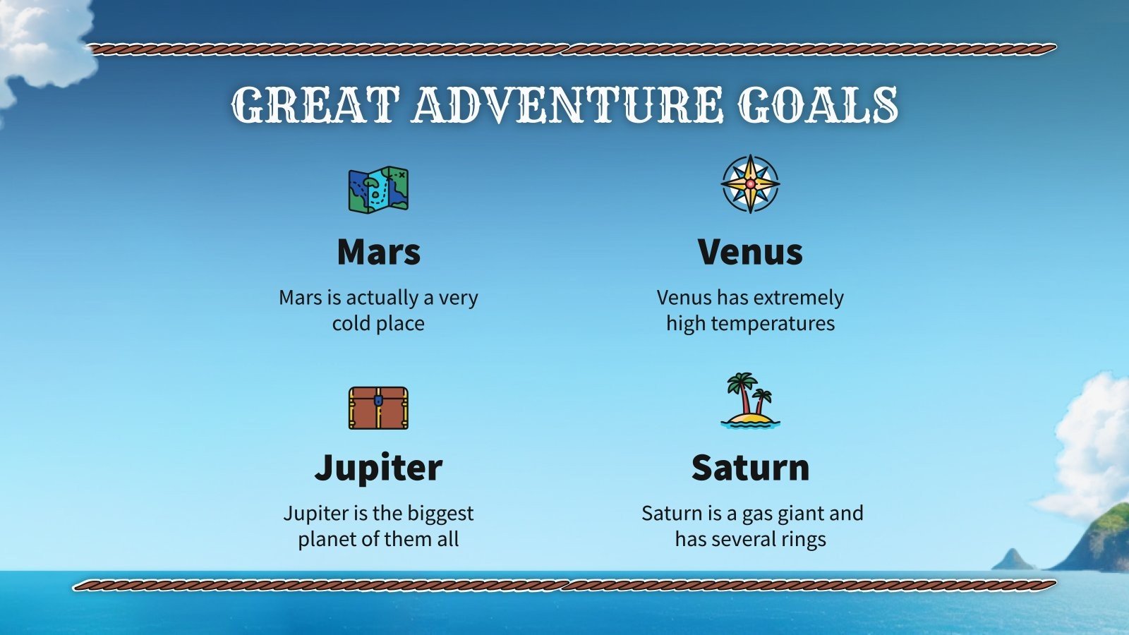 A Pirate's Dream | Google Slides & PowerPoint template