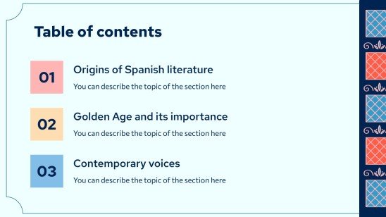 Introduction to Spanish Literature | Google Slides & PPT