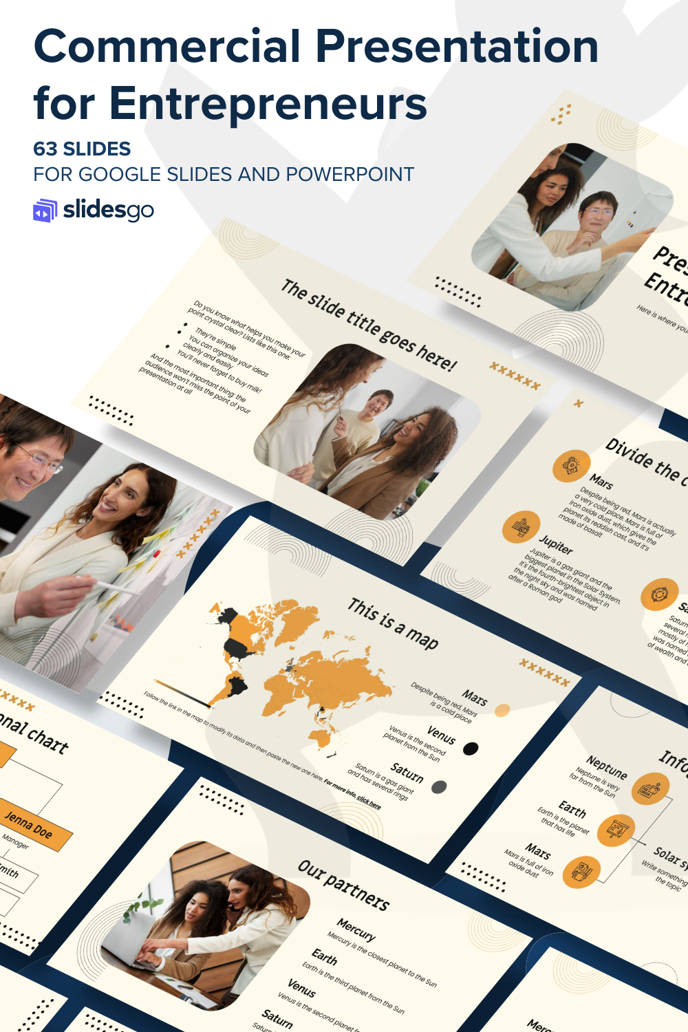 Commercial Presentation for Entrepreneurs | Google Slides