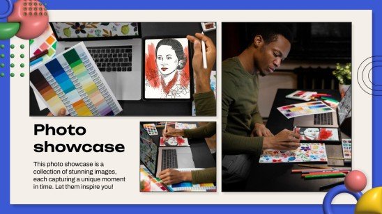 3D Effect Portfolio | Google Slides & PowerPoint