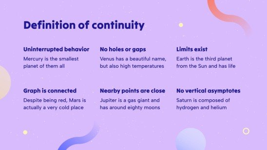 Calculus: Limits and Continuity - Mathematics - 11th Grade