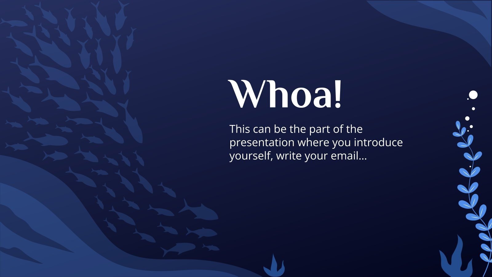 Beautiful Ocean | Google Slides & PowerPoint